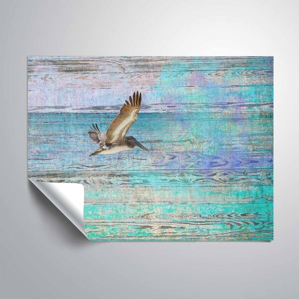 ArtWall's Pelican 1 Removable Wall Art Mural - Bed Bath & Beyond - 22803341