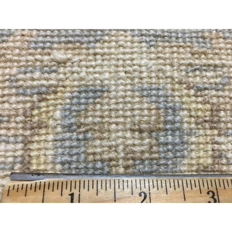 FineRugCollection Hand-knotted Fine Pakistan Peshawar Beige and Green ...