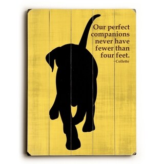 Our Perfect Companions - 9x12 Solid Wood Wall Decor by Ginger Oliphant ...