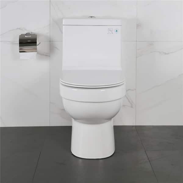 KDK A05 One Piece Dual Flush Elongated Bathroom Toilet - Bed Bath & Beyond - 22819377