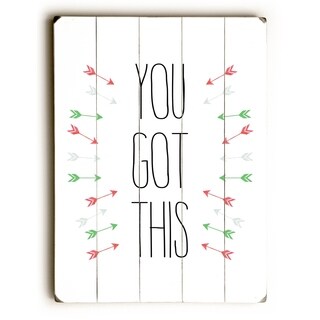 You Got This - Planked Wood Wall Decor by Cheryl Overton - Bed Bath ...