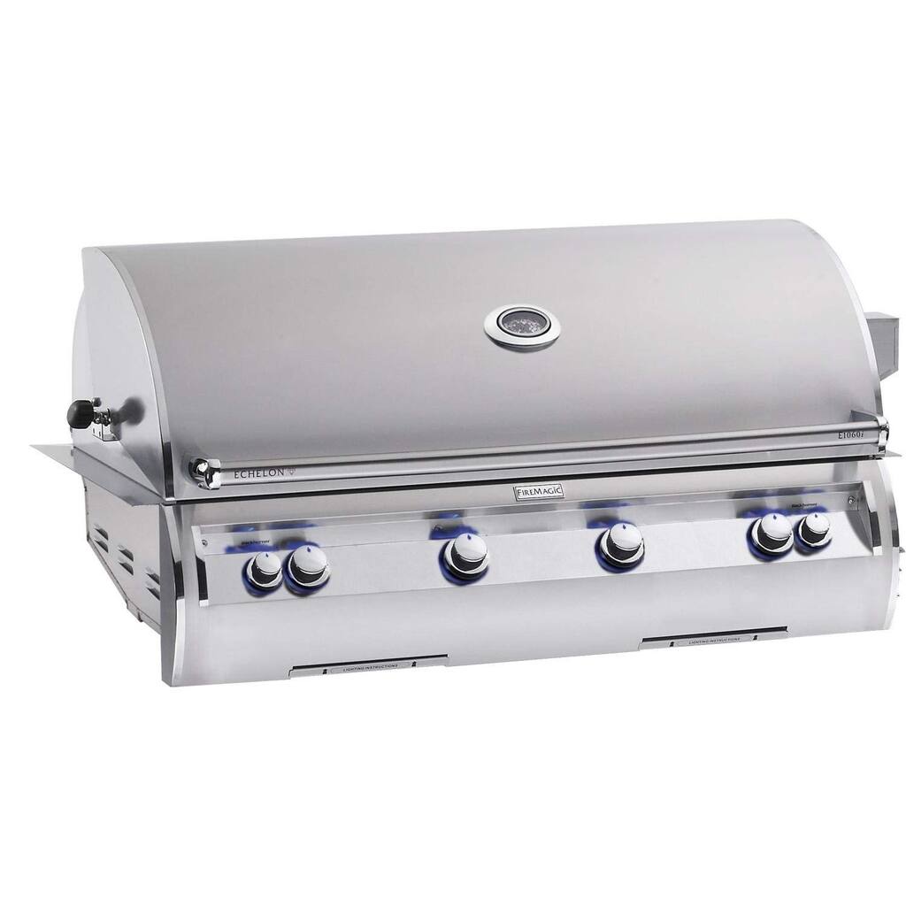 Firemagic Fire Magic Echelon Diamond Built-in Stainless Steel Gas Grill ...