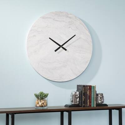 SEI Furniture Calami Art Deco Wall Clock - Overstock - 22828709