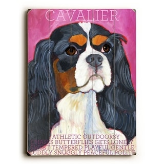 Cavalier - Planked Wood Wall Decor by Ursula Dodge - Bed Bath & Beyond ...