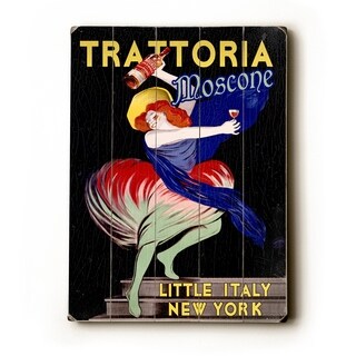 Tarttoria Mosconi - Planked Wood Wall Decor by Posters Please - Bed ...