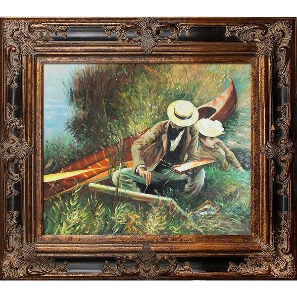 La Pastiche John Singer Sargent 'An Out-of-Doors Study, 1889' Hand ...