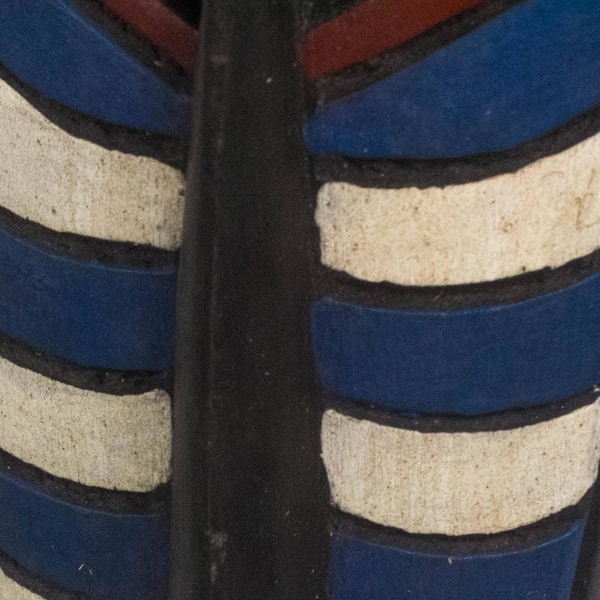 Handmade Ghanaian Princess African Wood And Aluminum Mask (Ghana) - Bed ...