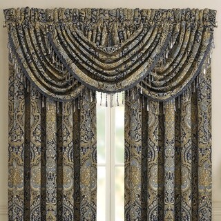 Five Queens Court Stefania Window Waterfall Valance - On Sale - Bed ...