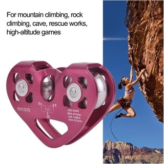 Outdoor Rock Climbing Zip Line Cable Rope Fast Speed Pulley - Bed Bath ...