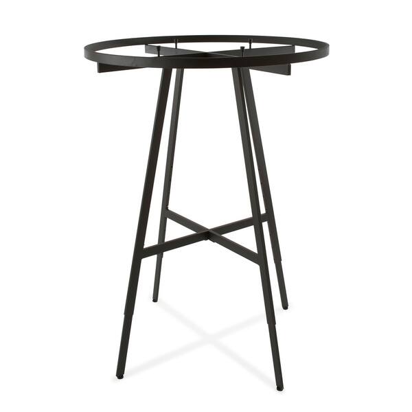 Econoco Matte Black Round 42-inch diameter Clothing Rack and ...