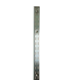 Econoco - SS20/48 - 48" Zinc Medium Weight Surface Mount Double Slotted ...