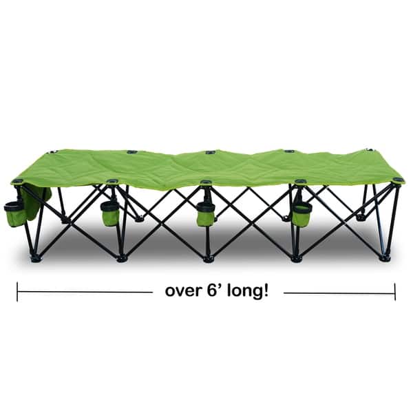 GoTEAM Multi Seat Portable Folding Team Bench - Size/Color Options ...