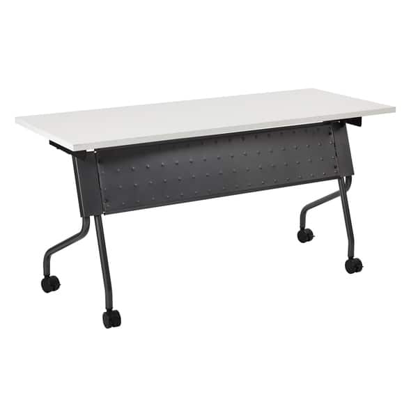 Flip-Top Training Table 60 x 24 with Titanium Frame - Bed Bath & Beyond ...