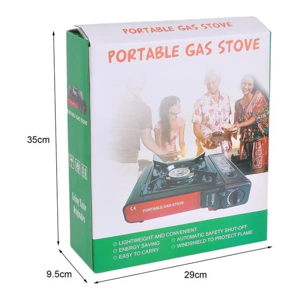 Portable Single Burner Outdoor Butane Gas Camping Stove Tabletop Stove ...