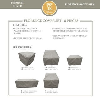 Protective Cover Set, in Grey - Bed Bath & Beyond - 22965317