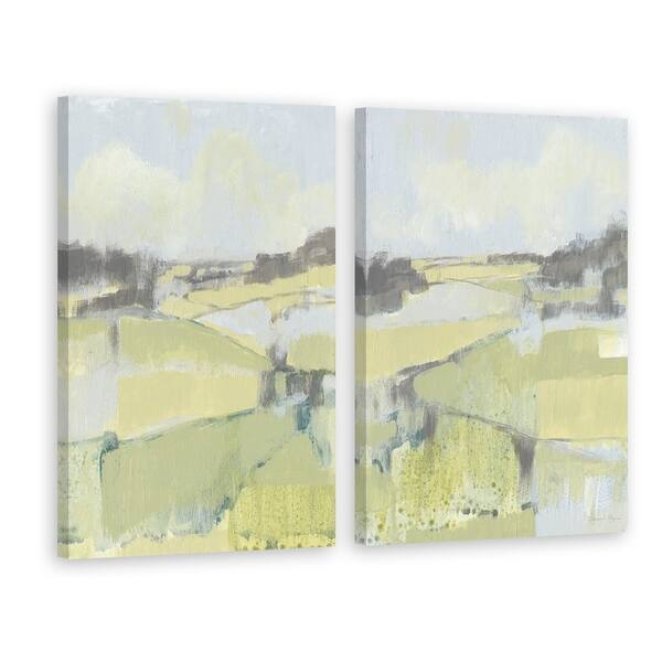 Marmont Hill - Handmade Sweet Fields III Diptych - Multi-color - Bed ...