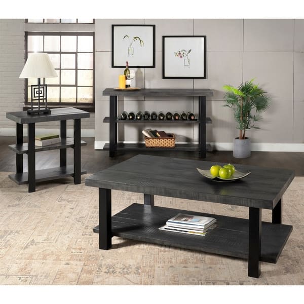 Martin Svensson Home Foundry Sofa Console Table Grey Finish Bed Bath And Beyond 22974177