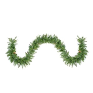 9' x 10" Pre-Lit Northern Pine Artificial Christmas Garland - Multi ...