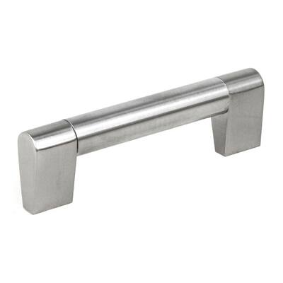 Contemporary 4.5-inch Sub Zero Stainless Steel Finish Cabinet Bar Pull ...