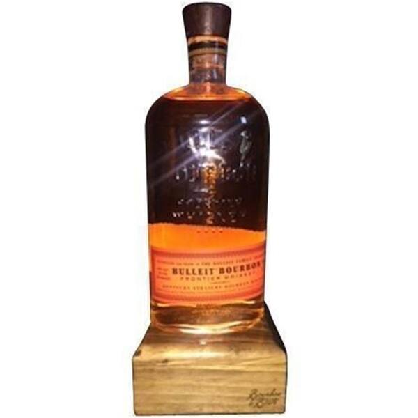 Reclaimed Bourbon & Whiskey Bottle Liquid Desk Lamp - Bulleit - Bed ...