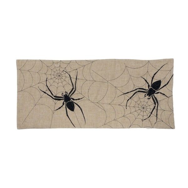 Halloween Creepy Spiders Double layer 16 by 36-Inch Table Runner ...