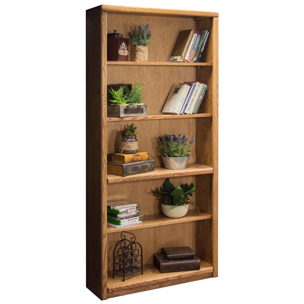 Copper Grove Manosque Light Oak 72-inch Bookcase - Overstock - 23048806