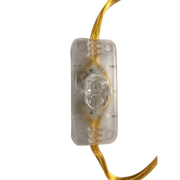 Royal Designs 8 Foot Long Gold-colored Inline Toggle Switch Replacement ...