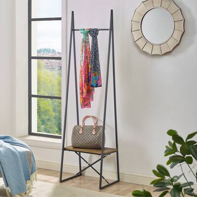 SEI Furniture Hexden Entryway Butler Rack - Overstock - 23072295