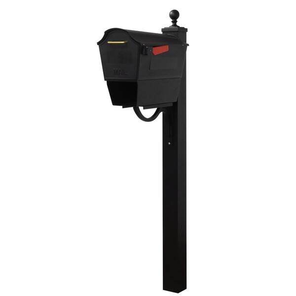 Special Lite Products Town Square Curbside Mailbox with Newspaper Tube ...