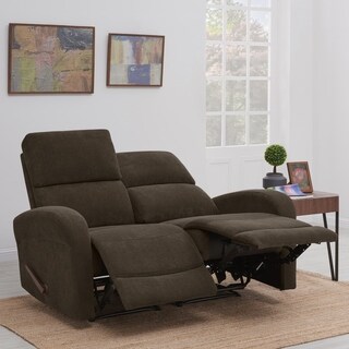 Copper Grove Herentals Brown Chenille 2-seat Recliner Loveseat - Bed ...