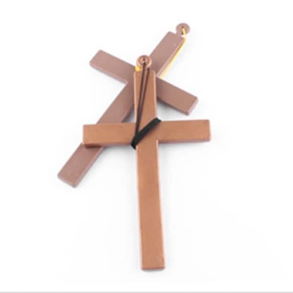 Halloween Decoration Priest Nun Jesus Cross Masquerade Prop Cosplay ...