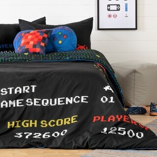South Shore Dreamit Kids Bedding Set Video Game - Bed Bath & Beyond ...