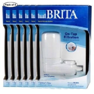 Brita 35214 On Tap Filtration System (Pack of 6) - Bed Bath & Beyond ...