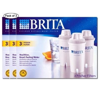 Brita Pitcher Copper 40 Gal. Fits All Brita Boxed (Pack of 3) - Bed ...
