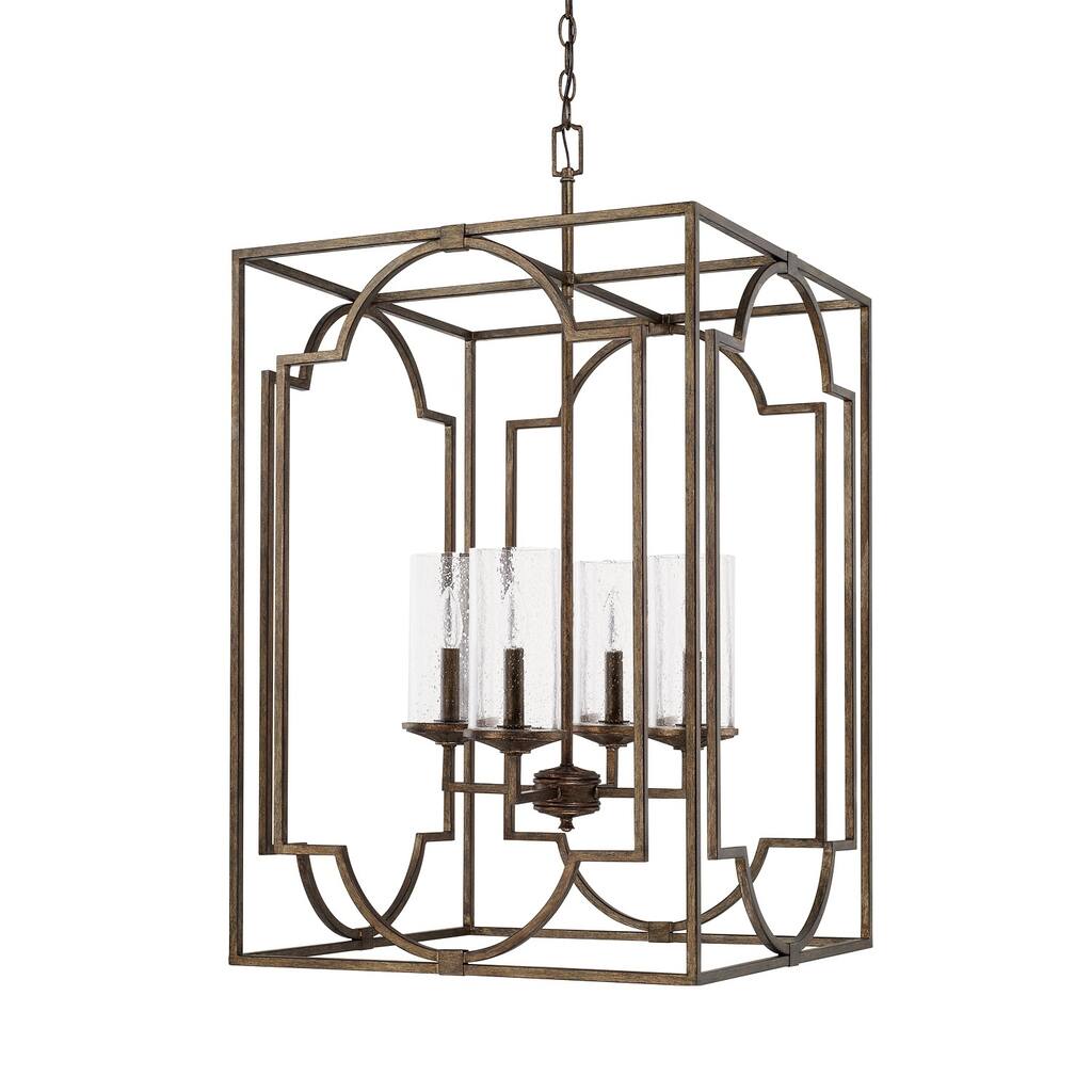 Avanti 4-light Rustic Foyer Fixture - Overstock - 23437912