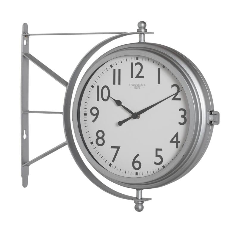 Studio Designs Home Metro Station Dual Faced Wall Clock - Overstock ...
