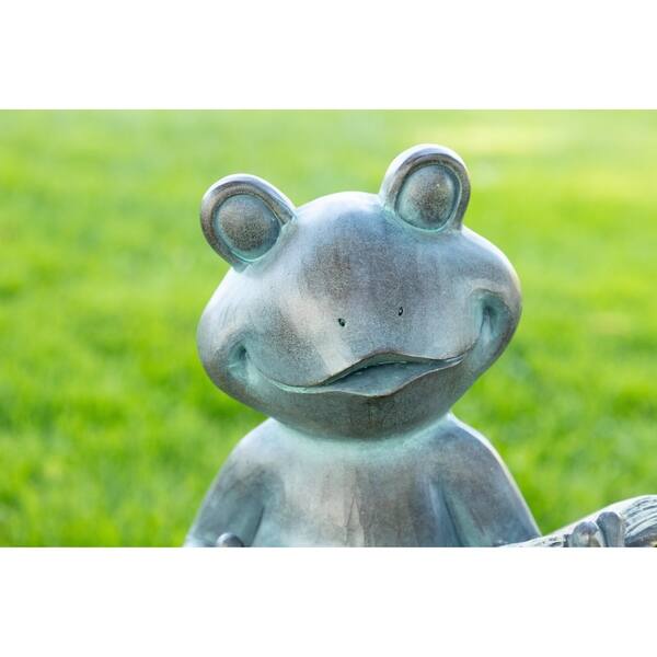 Alpine Frog Reading Book Statue, 16 Inch Tall - Bed Bath & Beyond ...