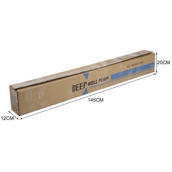 625 Feet Stainless Steel 33 GPM Deep Well Pump 230V 2.2KW Borehole ...