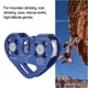 Outdoor Rock Climbing Zip Line Cable Rope Trolley Zipline Fast Speed ...