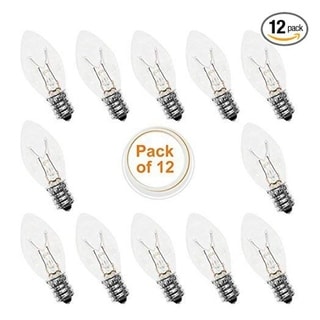 Himalayan Glow Light Bulbs For Salt Lamps-15 W ,12 Pcs - Bed Bath ...
