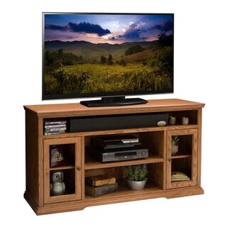 Carbon Loft Garofalo Golden Oak Finish Wood 62-inch TV Console - Bed ...