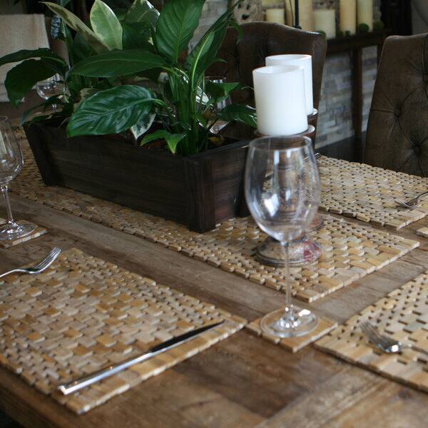 Hip-O Modern Living Teak Table Runner - Standard Size - (As Is Item ...