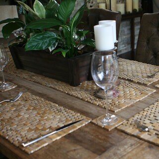 Hip-O Modern Living Teak Table Runner - Standard Size - (As Is Item ...