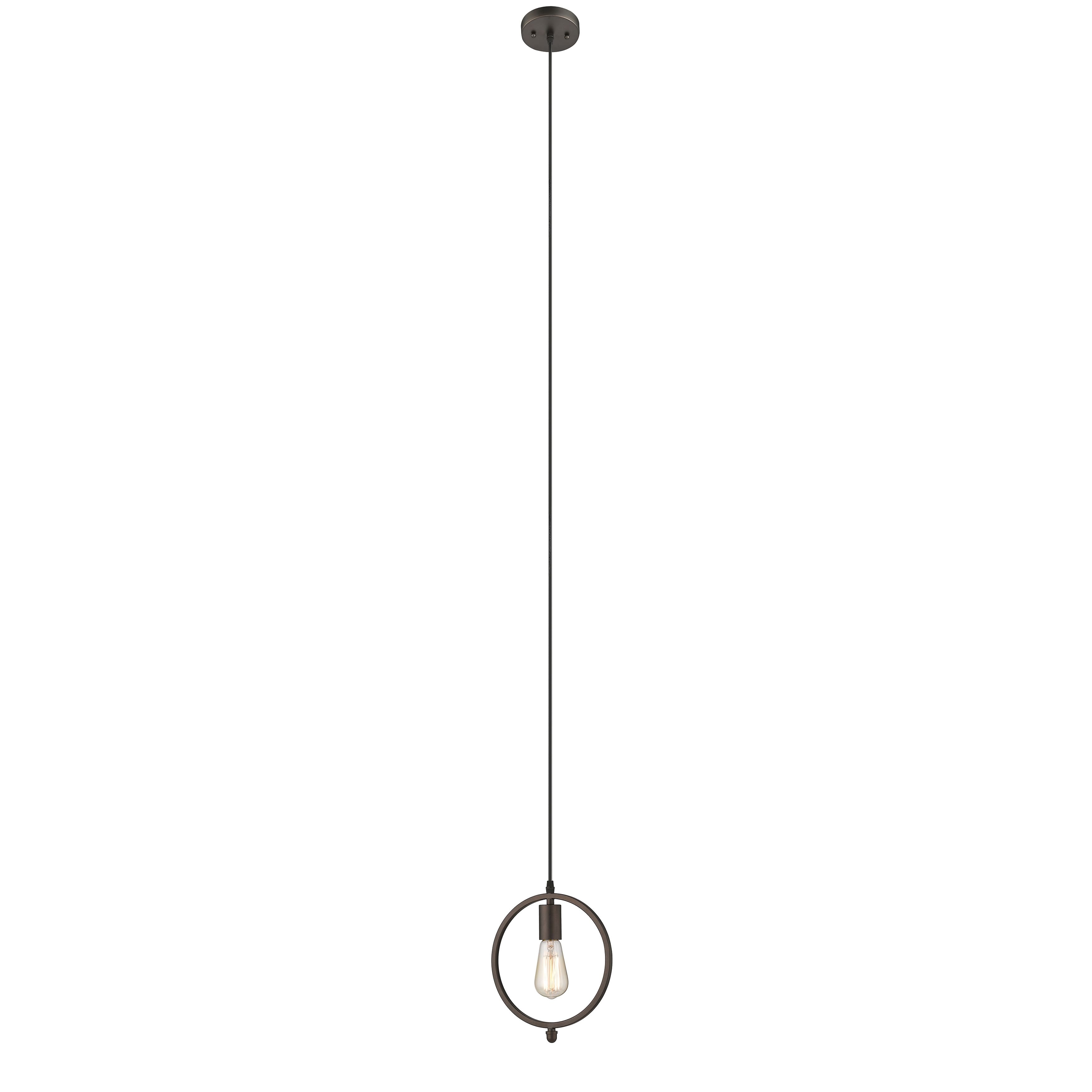 1-light Oil Rubbed Bronze Pendant - Oil Rubbed bronze - Oil Rubbed bronze - Bed Bath & Beyond ...