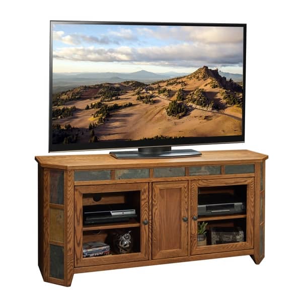 Bridgevine Home 62 inch TV Stand Console for TVs up to 70 inches, No ...