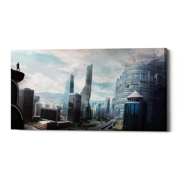 Epic Graffiti "The Future" by Jonathan Lam, Giclee Canvas Wall Art, 24 ...