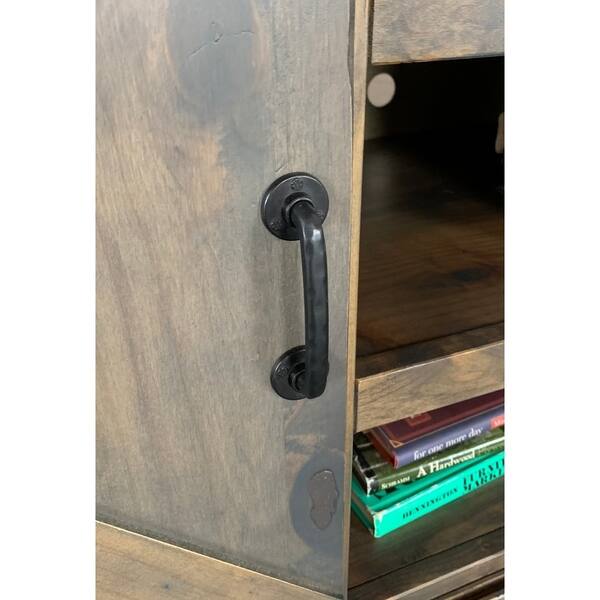 The Gray Barn Sycamore Rise Farmhouse Brown Wood 56-inch TV Console ...