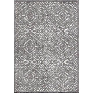 Orian Rugs Boucle Acena Silver - Bed Bath & Beyond - 23505094