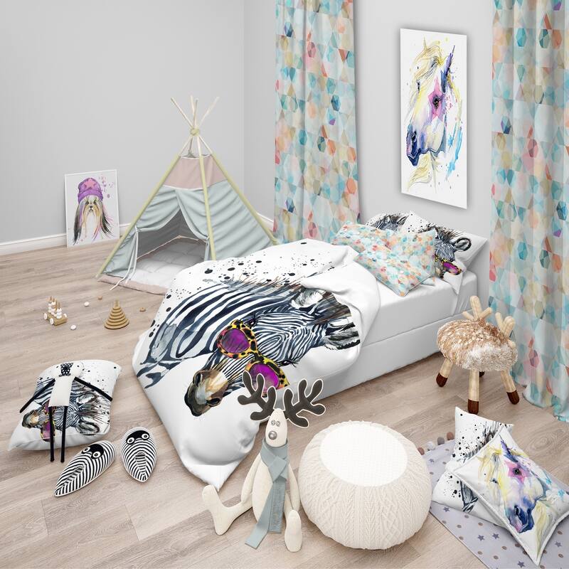 zebra bedding set