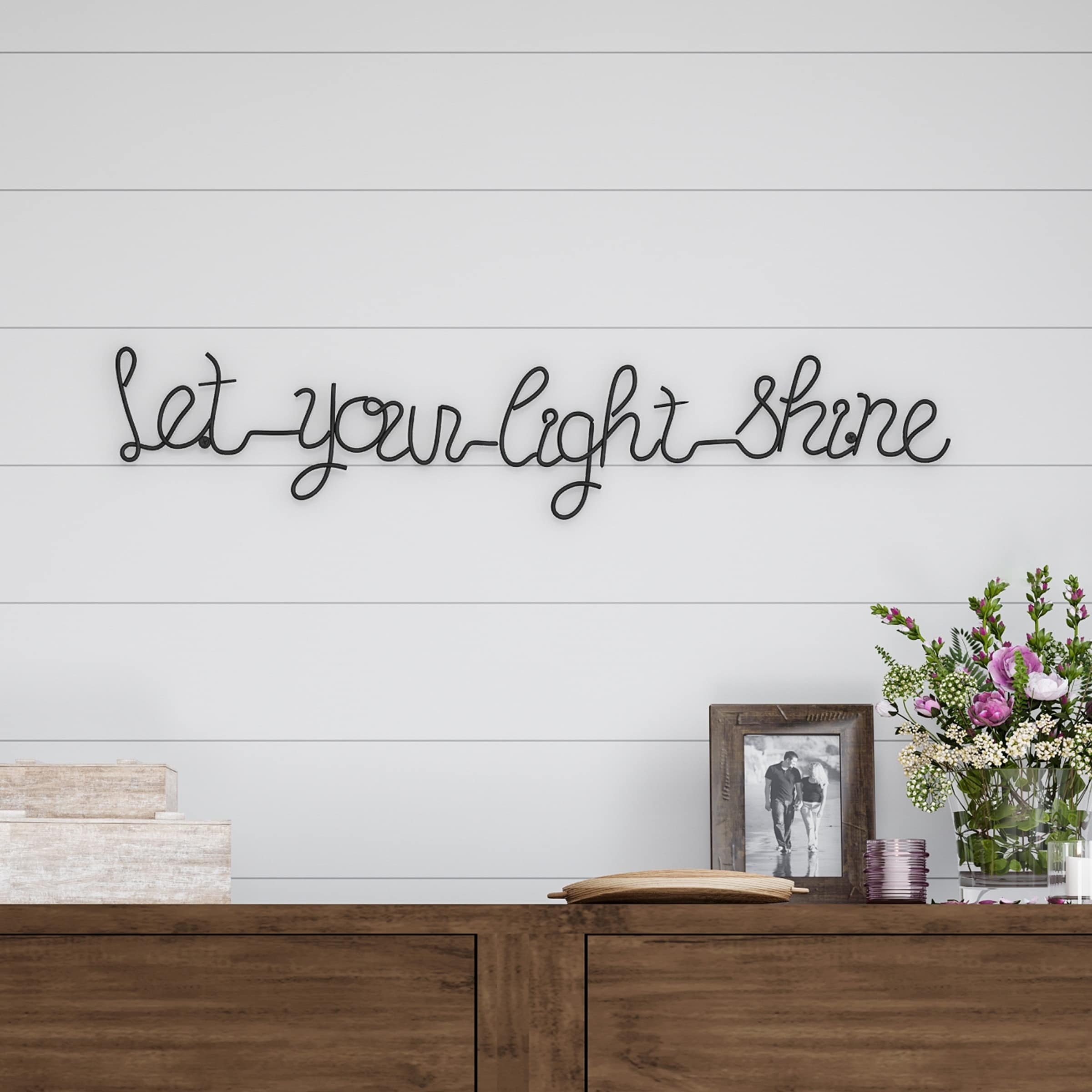 Metal Cutout- Live Laugh Love Cursive Cutout Sign-3D Word Art Lavish ...